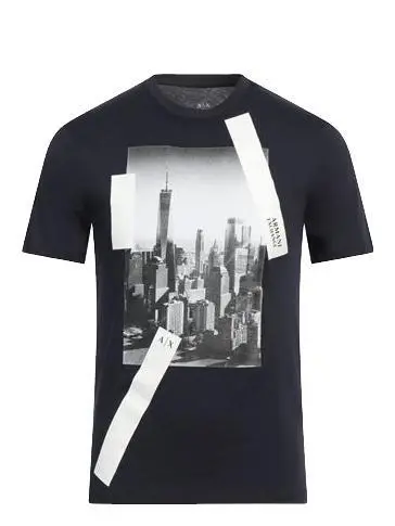 Armani Exchange T-shirt Light Size Cotton - Blue