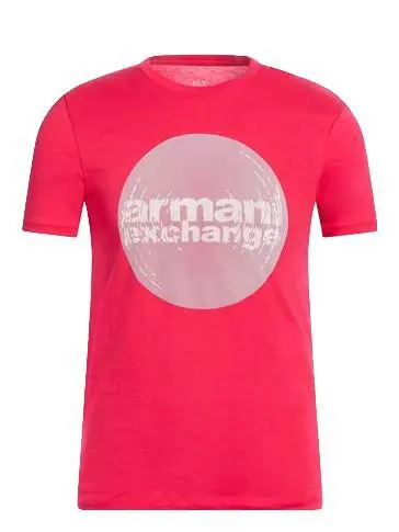 Armani Exchange T-shirt Size Cotton - Magenta