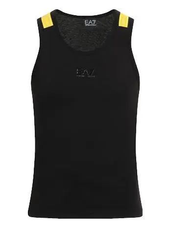 EA7 Tank Top Size Cotton, Polyester - Black