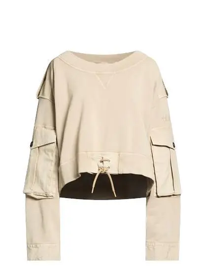 Dsquared2 Cotton Sweatshirt - Beige