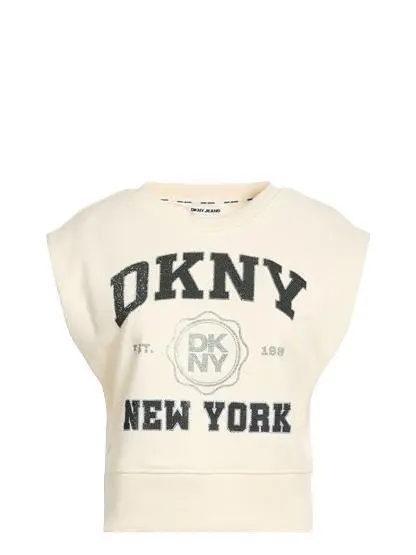 Dkny Cotton Sweatshirt - White