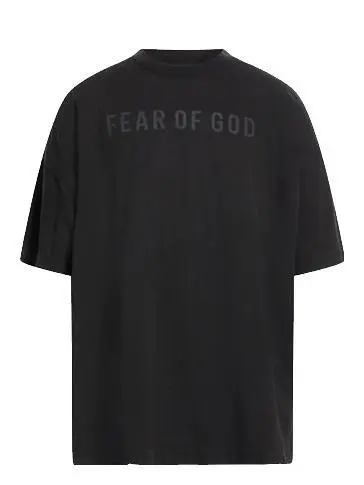 Fear Of God T-shirt Size Cotton - Black