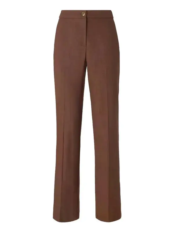 Pinko Button Trousers - Brown