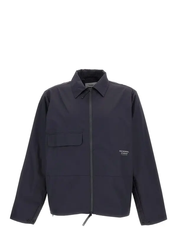 PAS NORMAL STUDIOS Off-race Utility Jacket - Grigio
