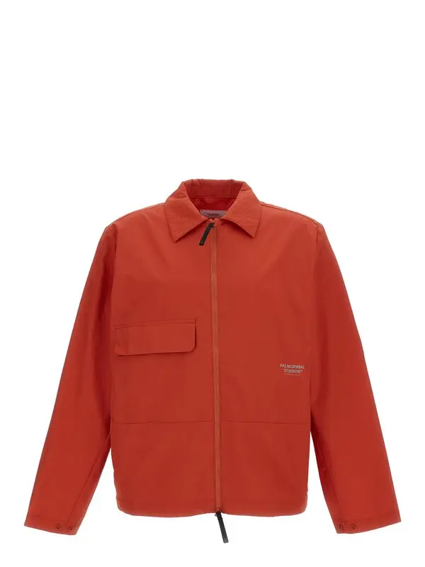 PAS NORMAL STUDIOS Off-race Utility Jacket - Orange