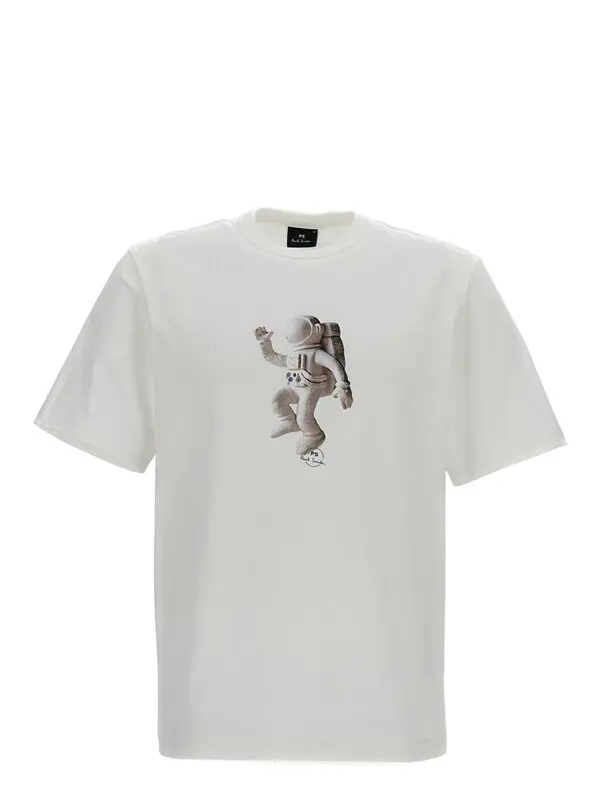 Paul Smith Short-sleeved Shirt With Print - White