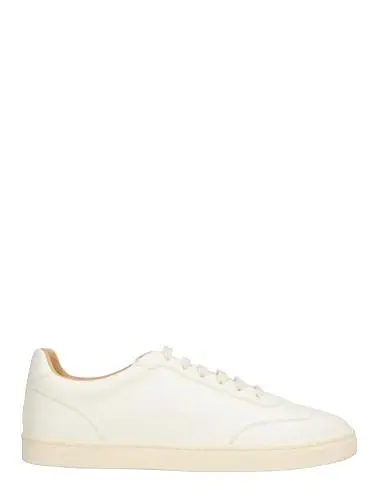 Brunello Cucinelli Low-top Leather Sneakers - White