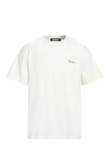 BARROW T-shirt Ivory Size Cotton - White