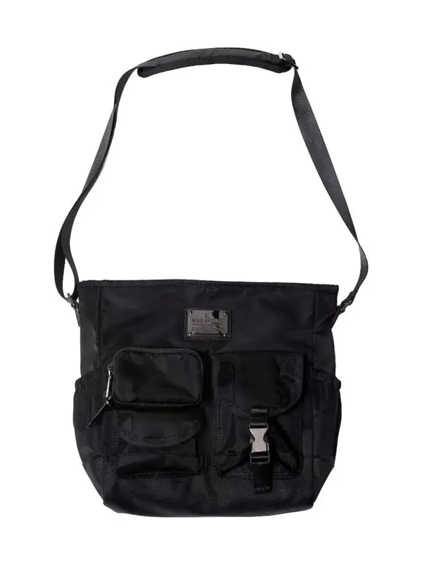 MAKAVELIC Pockets Shoulder Bag - Black