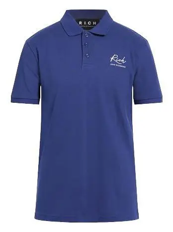 John Richmond Polo Shirt Size Cotton - Blue