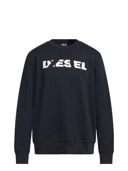 DIESEL® Sweatshirt Size Cotton - Midnight Blue