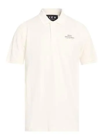 John Richmond Polo Shirt Size Cotton - Off White