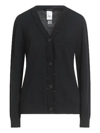 Fabiana Filippi Cardigan In Virgin Wool, Silk, And Cashmere - Black