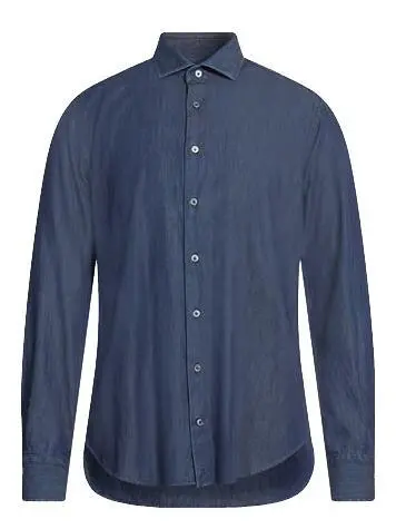 DRUMOHR Denim Shirt Size Cotton - Blue