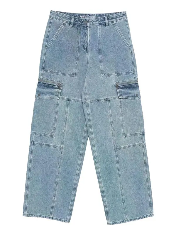 Michael Kors Flap-pocket Jeans - Blue