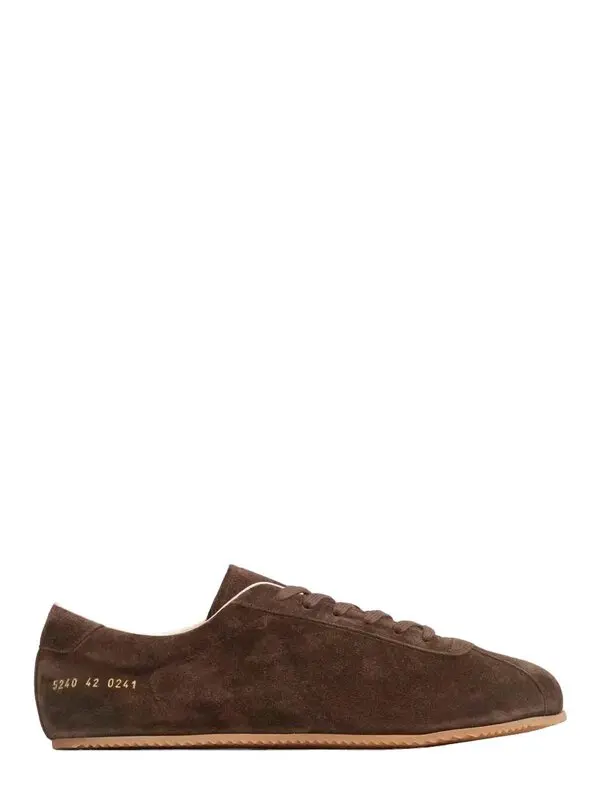 COMMON PROJECTS Driving Suede Sneakers - Brown