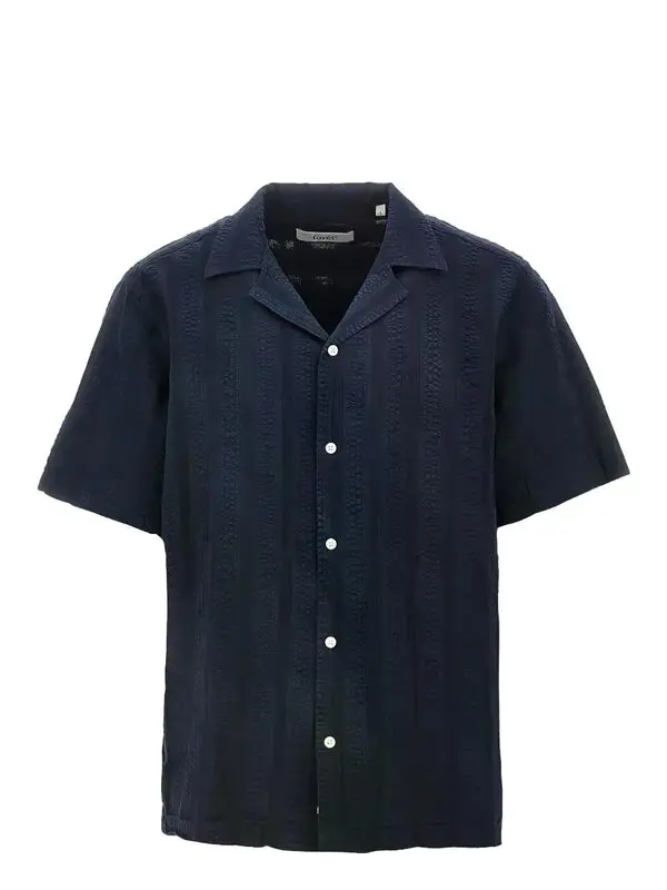 FORET Button-fastening Shirt - Blue