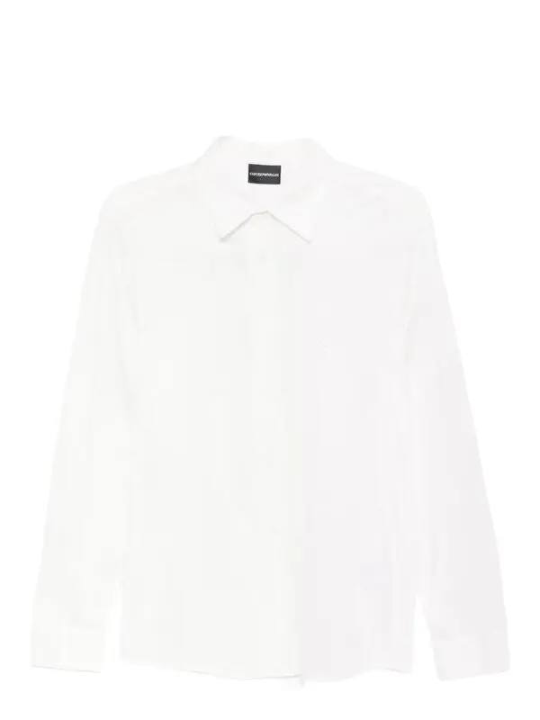 Emporio Armani Logo-detail Shirt - White
