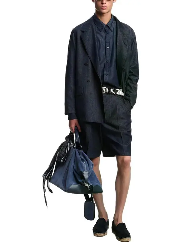 Emporio Armani Buttoned Shirt - Blue