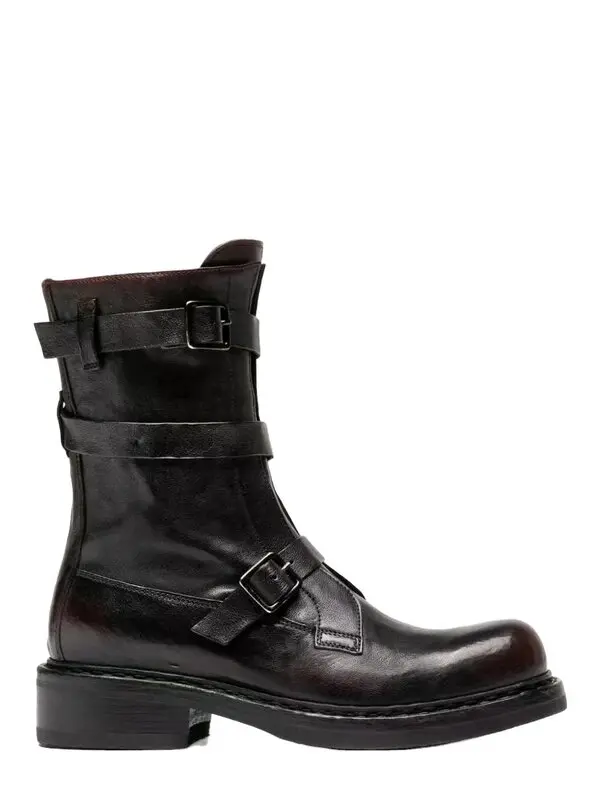 Officine Creative Dakota 004 Biker Boots - Black