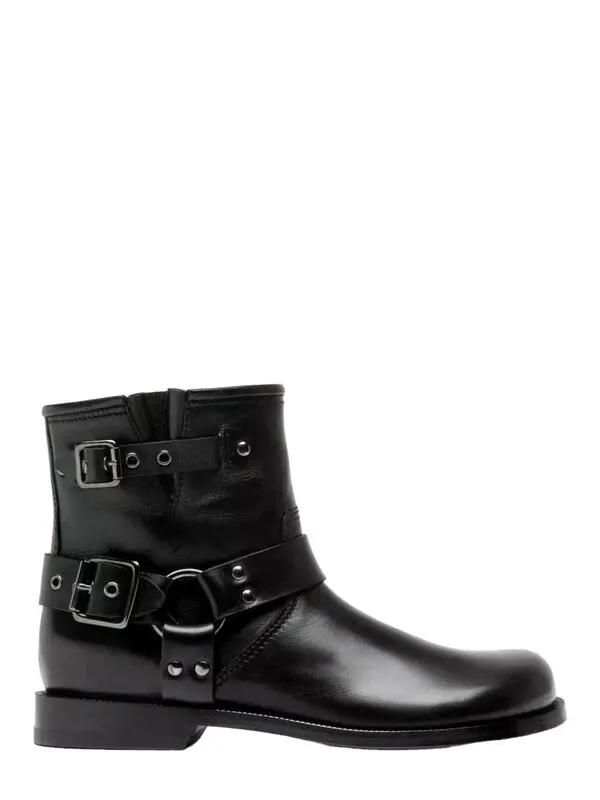 Officine Creative Emerald 016 Biker Boots - Black