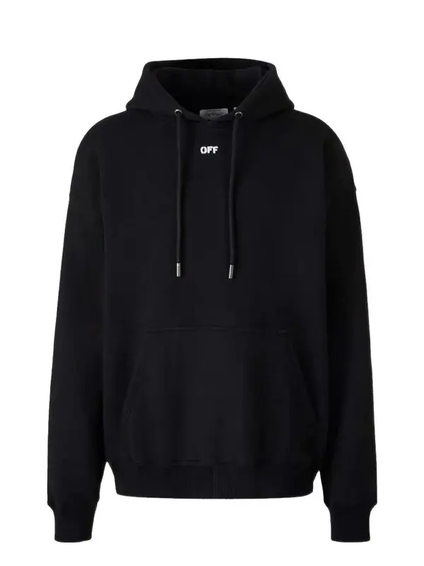 Off-White Graphic Hoodie - Black