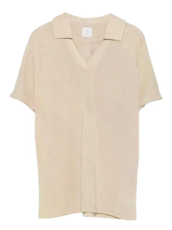 Eleventy Short-sleeve Top - Neutrals
