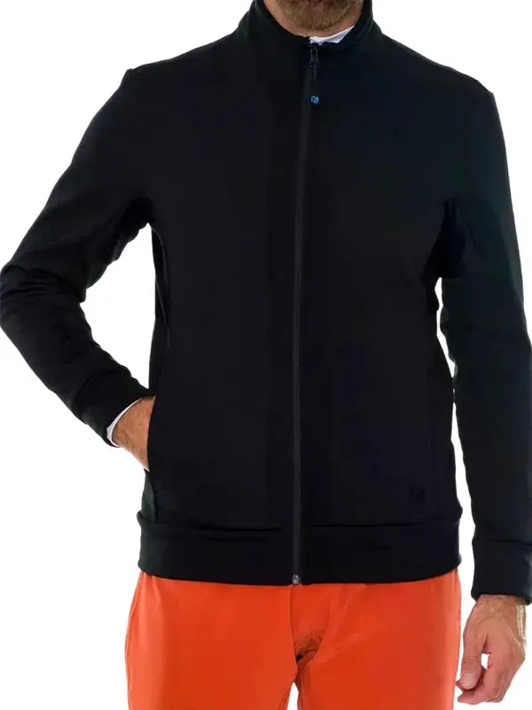 DKB Zip Pocket Cardigan - Black