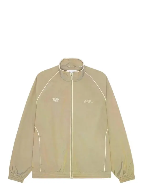 LES DEUX Shiny Piping Track Jacket - Neutrals