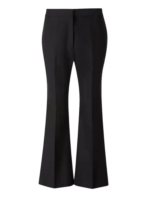 JIL SANDER Straight Tailored Trousers - Black