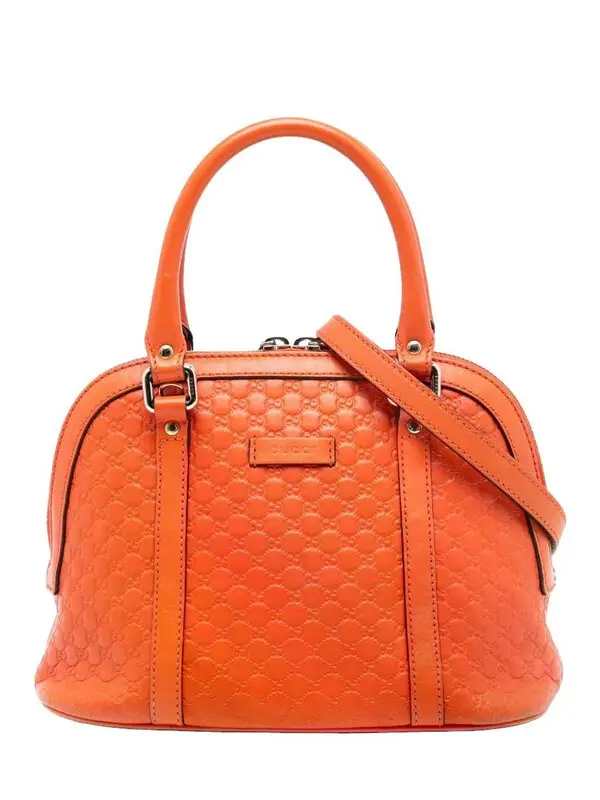 Gucci Mini Microissima Dome Satchel 2016-2026 - Orange