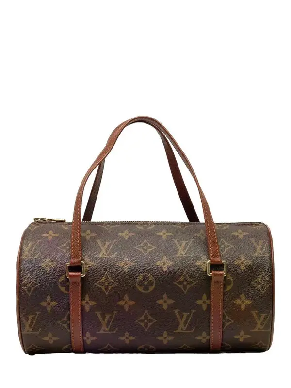 LOUIS VUITTON 2000 Monogram Papillon 26 Handbag - Brown