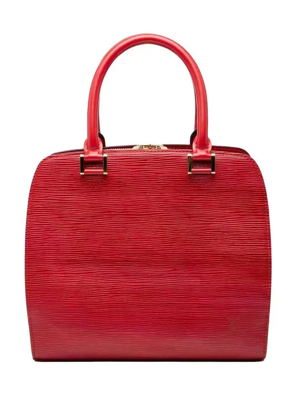 LOUIS VUITTON 1998 Epi Pont Neuf Handbag - Red