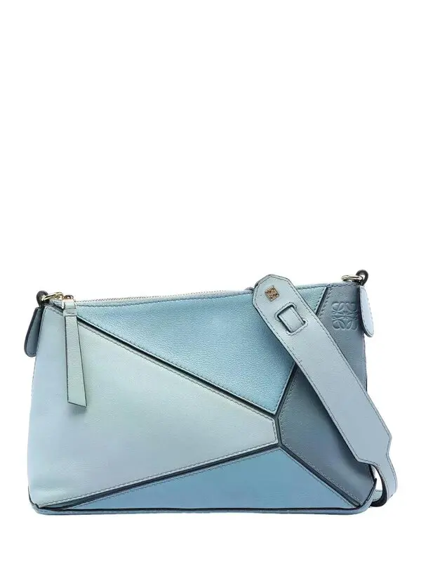 Loewe 2017 Mini Puzzle Crossbody Bag - Blue