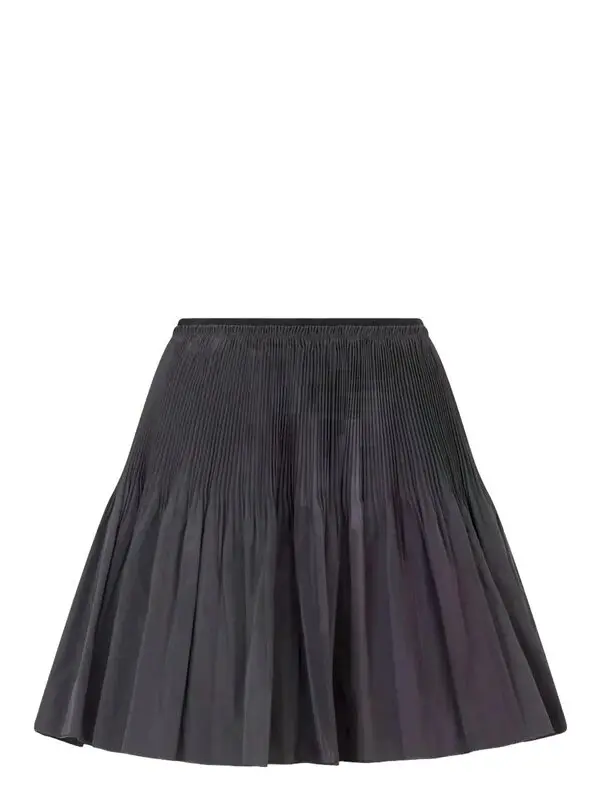 Valentino Garavani Pleated Mini Skirt - Grey