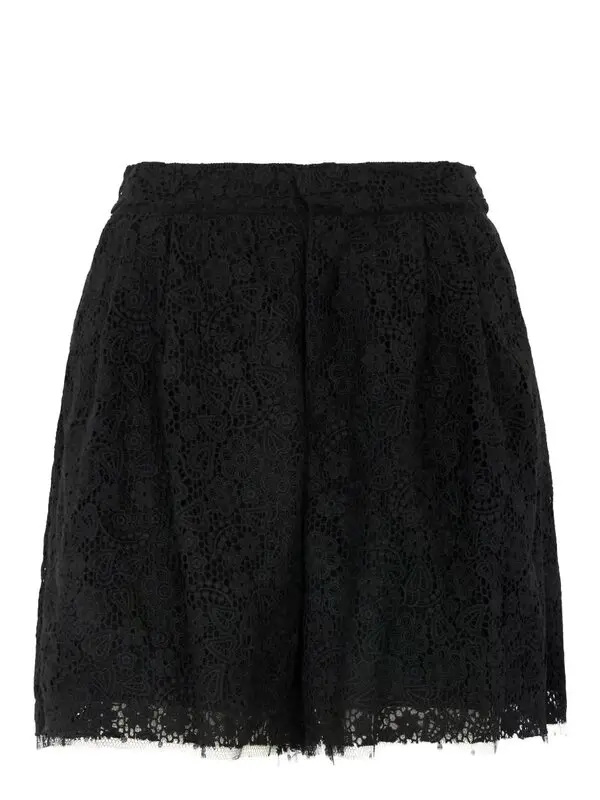 Valentino Garavani Lace Shorts - Black