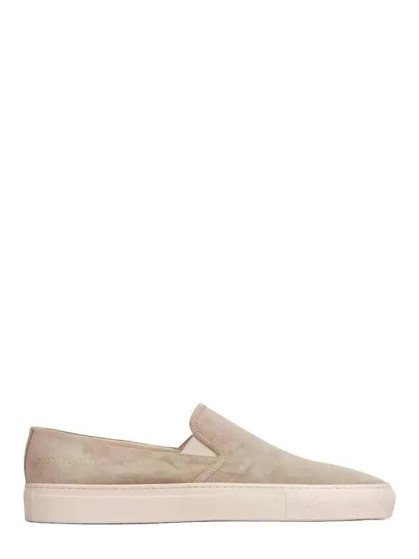 COMMON PROJECTS Suede Slip-on Sneakers - Neutrals