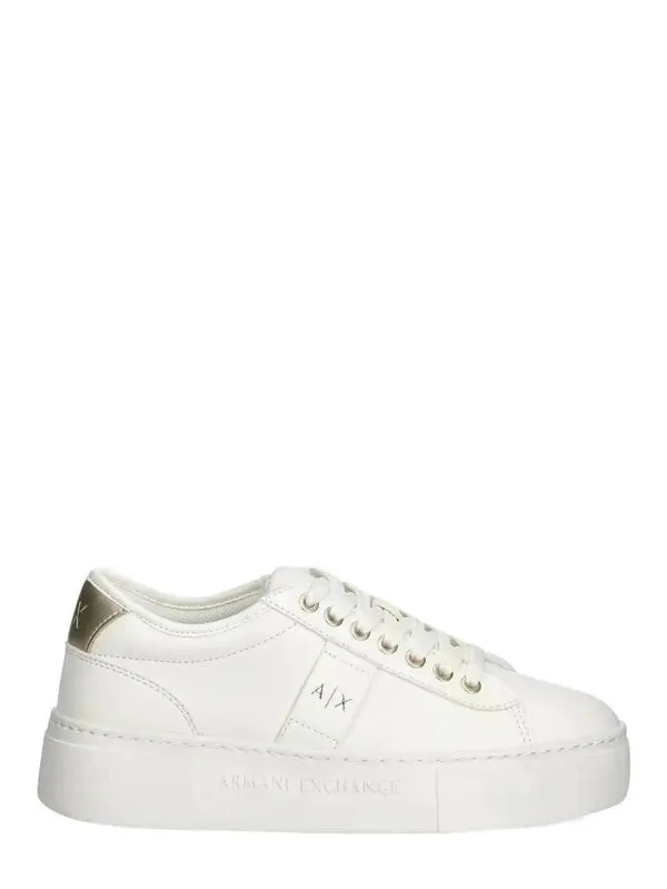 Armani Exchange Lace-up Sneakers - White