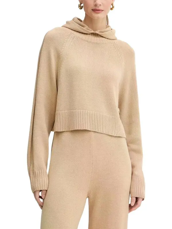 Armani Exchange Hooded Sweater - Neutrals