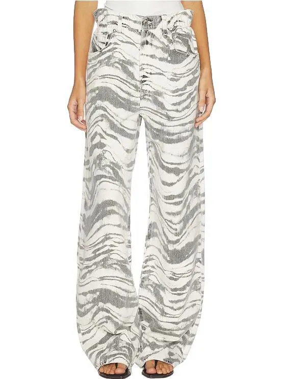 AGOLDE Lyonne Jeans - Light Grey