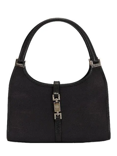 FWRD RENEW Gucci Bardot Shoulder Bag - Black