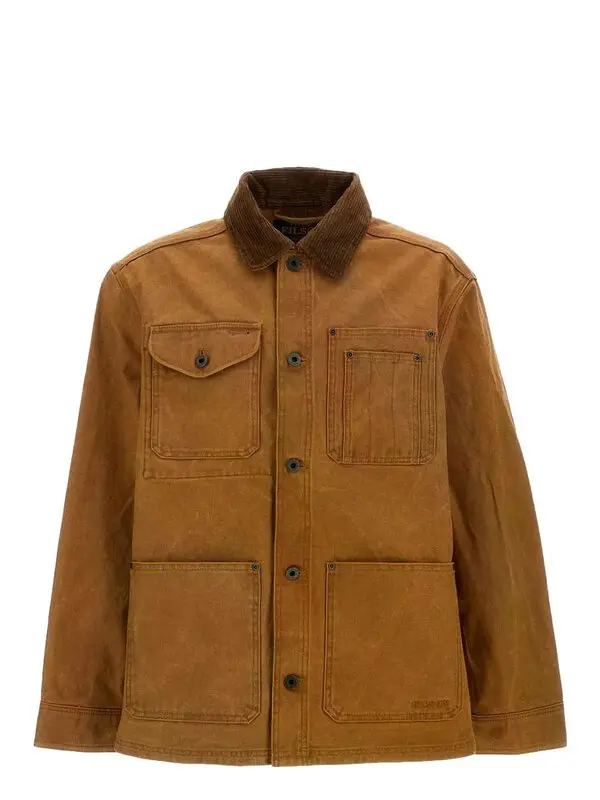 Filson Corduroy-collar Shirt Jacket - Brown