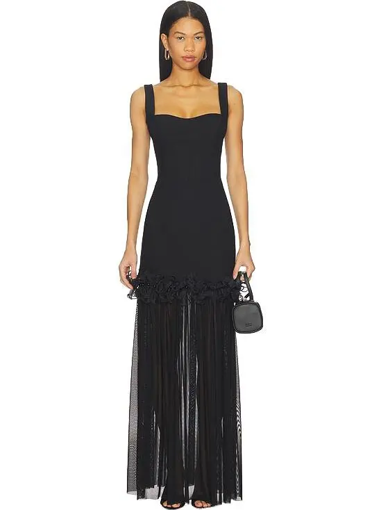 ELLIATT Sia Gown - Black