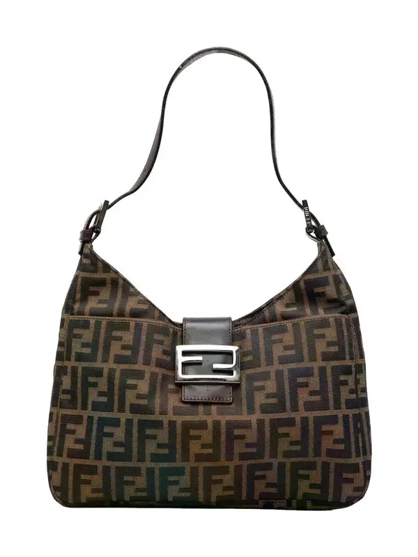 Fendi 20th Century Zucca Canvas Shoulder Bag - Brown