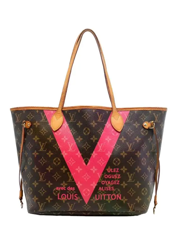 LOUIS VUITTON Neverfull Mm Tote Bag - Brown