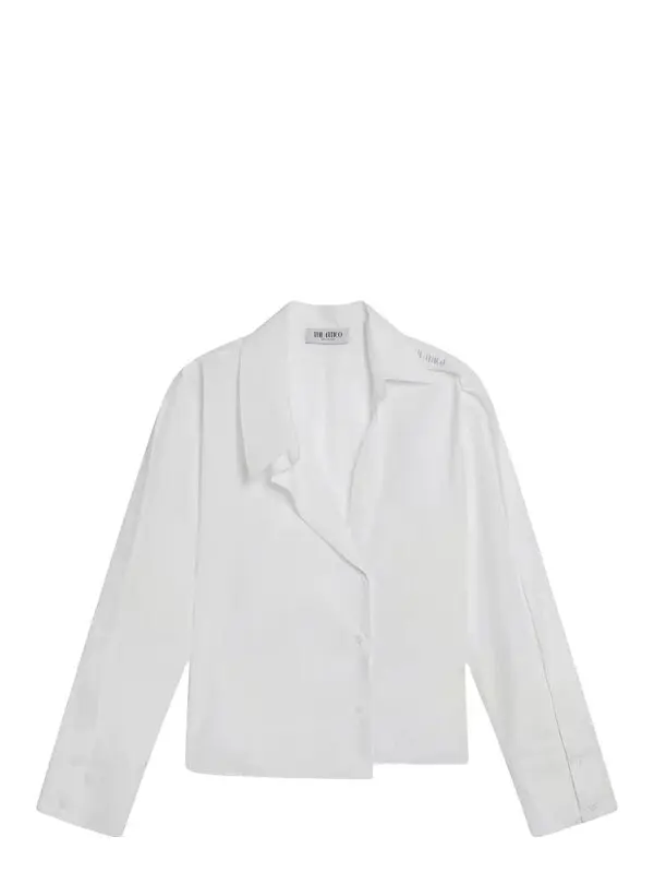Attico Asymmetric Shirt - White
