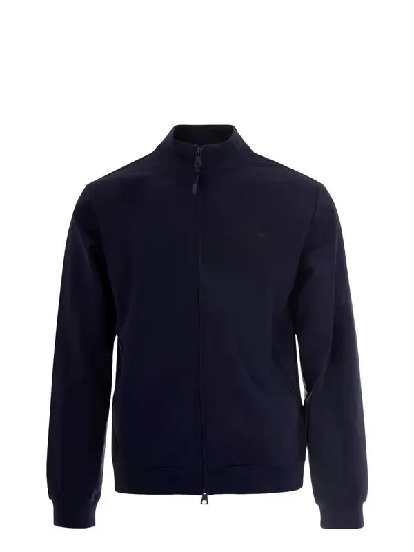 Emporio Armani Zip-up Sweatshirt - Blue