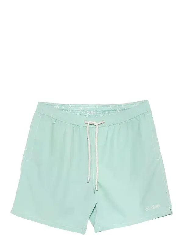 MC2 SAINT BARTH Drawstring Swim Shorts - Green