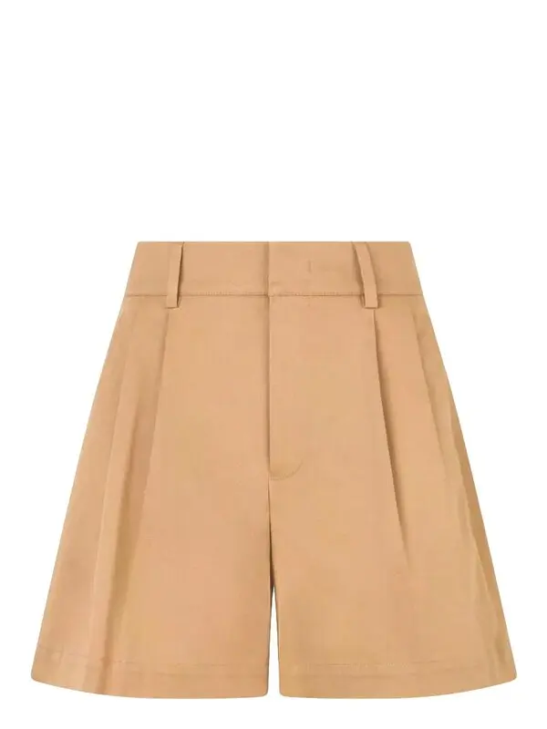 Valentino Garavani Tailored Pleated Shorts - Neutrals