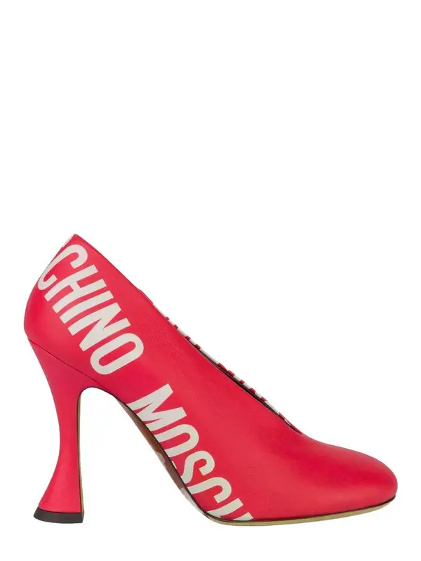 Moschino Logo-print Pumps - Red